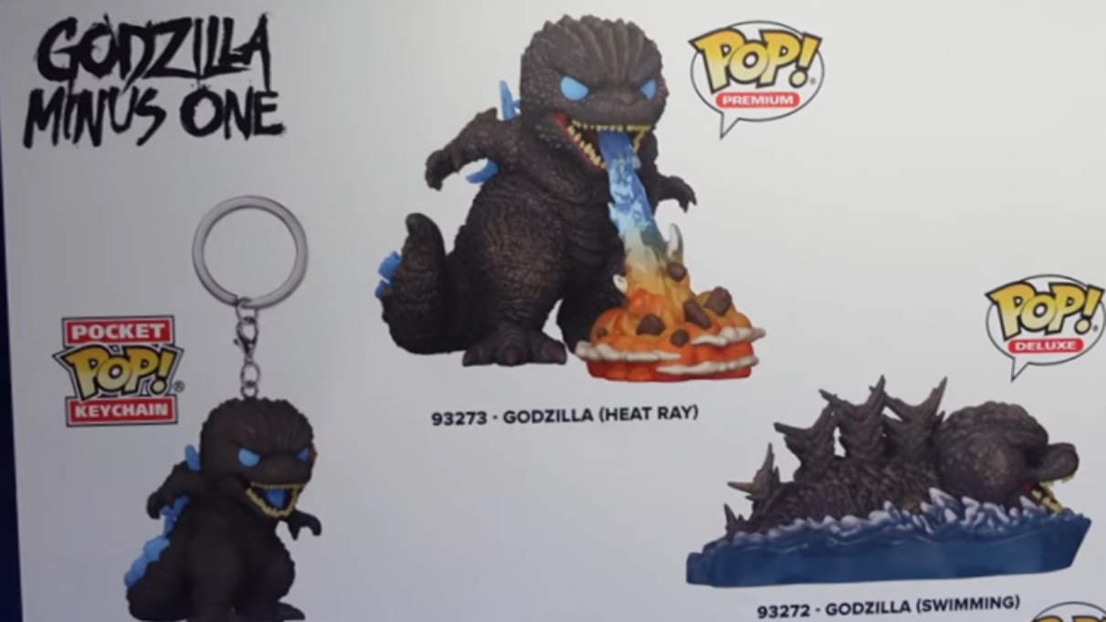 First close-up look at Funko Godzilla Minus One POP figures leaked!