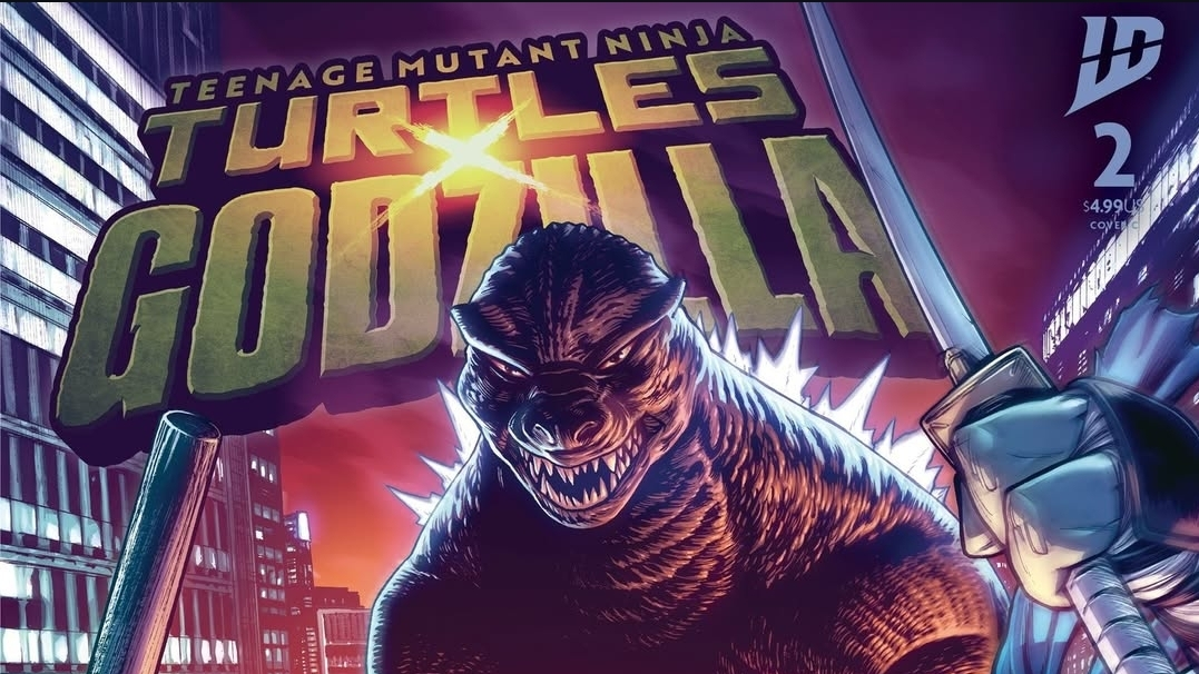 Godzilla x Teenage Mutant Ninja Turtles crossover second issue announced!