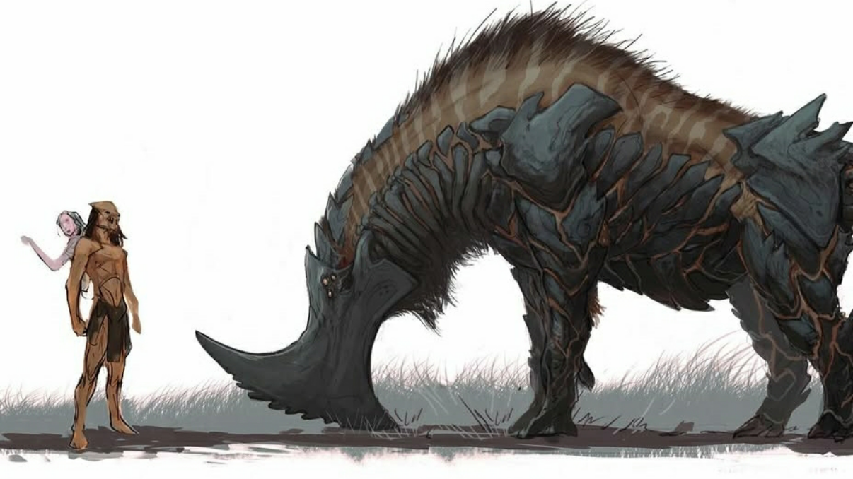 Official Predator: Badlands Bone Bison concept art gives closer look at ...